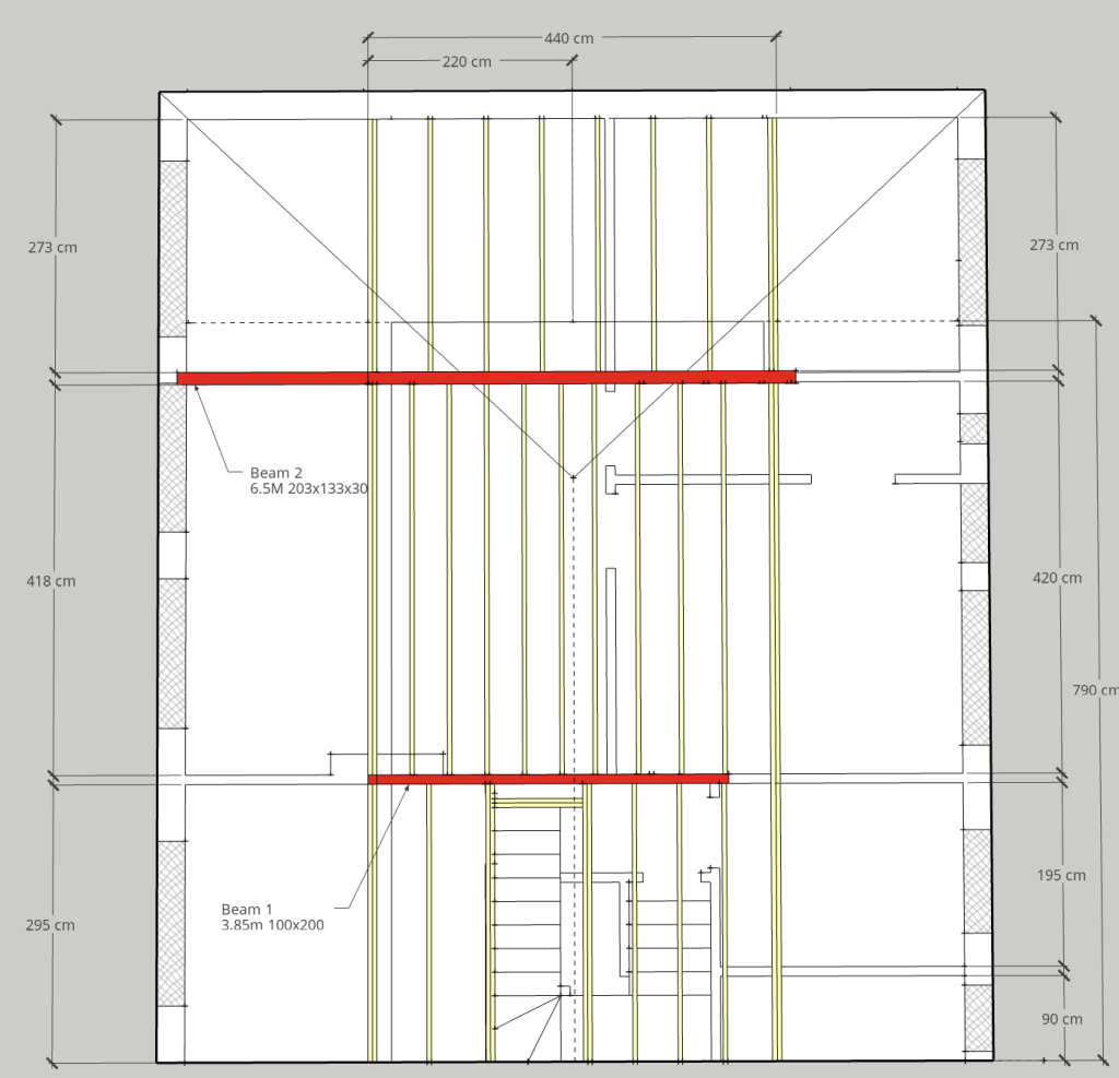 Loft Conversion New Floor Structure