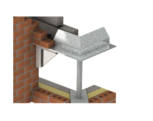 Bay Window or Corner Window - Steel Beam Frame Support