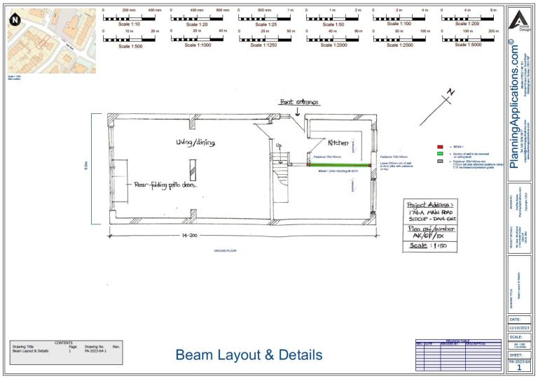 Steel Beam Calculations Open Plan