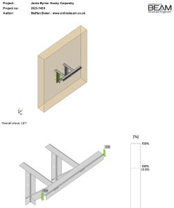 Gallow Brackets Calculations - Fire Breast Removal